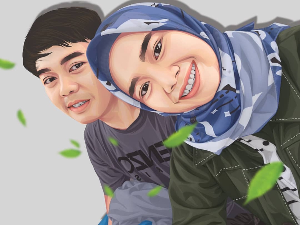 Desain Foto Cartoon Photoshop