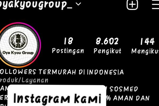 JASA PENAMBAH FOLLOWERS INSTAGRAM