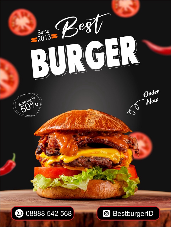 Desain flyer, revisi sampe okee