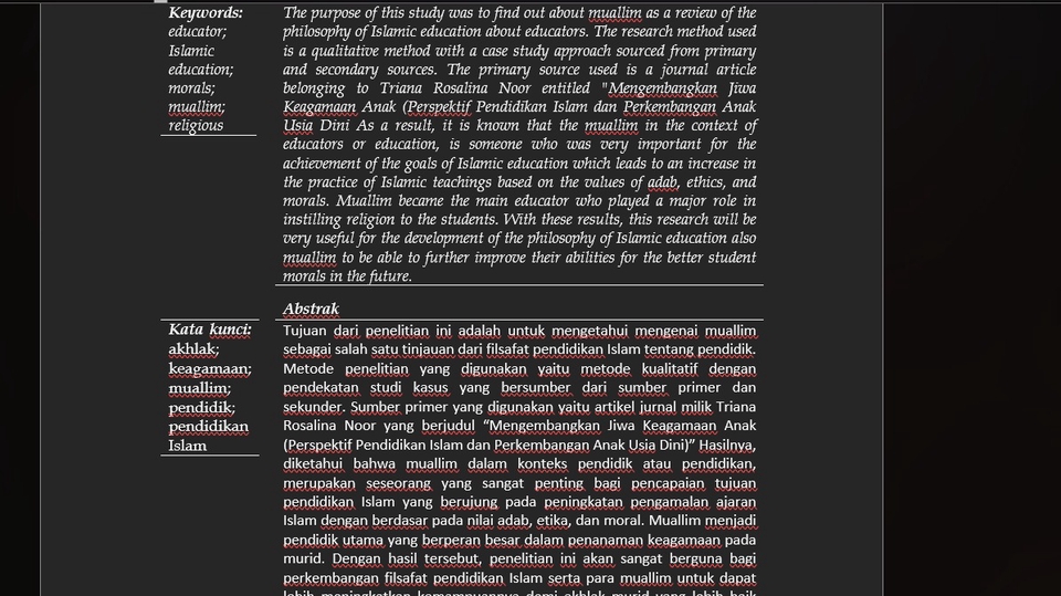 Pengetikan Artikel Ilmiah dan sebagainya