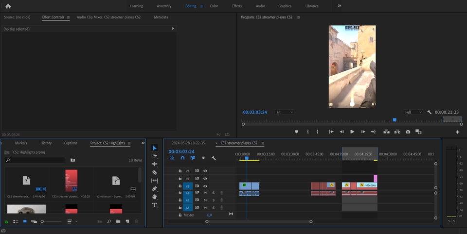 Shorts - Long Format Video Editing (Vlog, Gaming, Short Movie etc.)