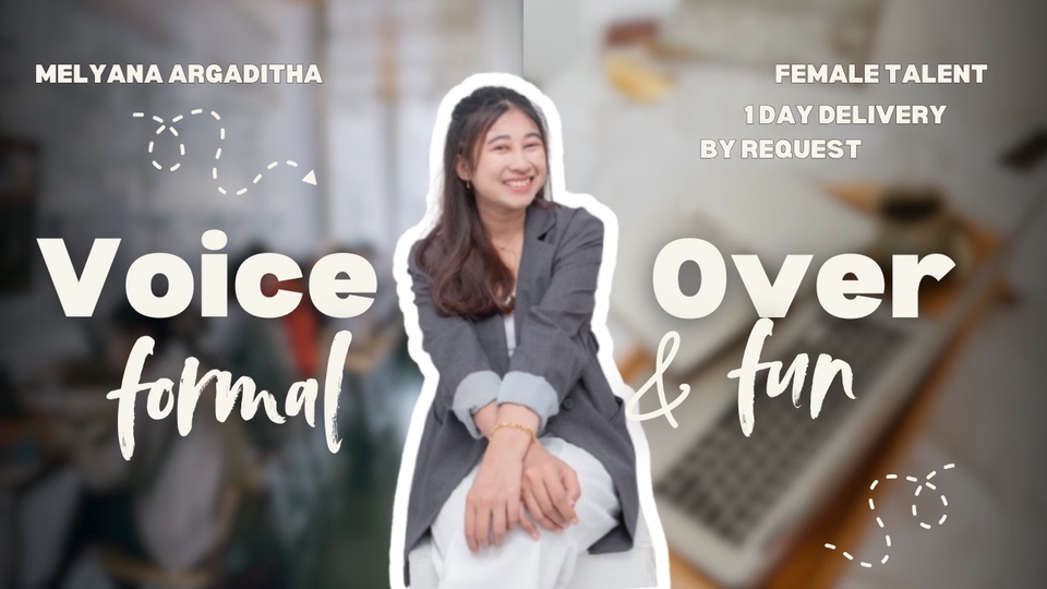 Jasa Voice Over/Pengisi Suara Bahasa Indonesia (Wanita)