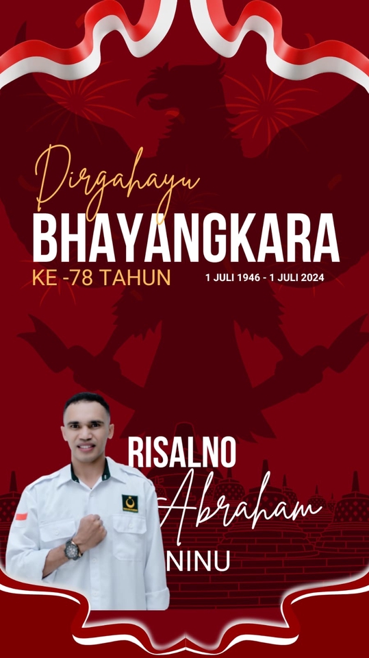 Desain banner event, ucapan selamat