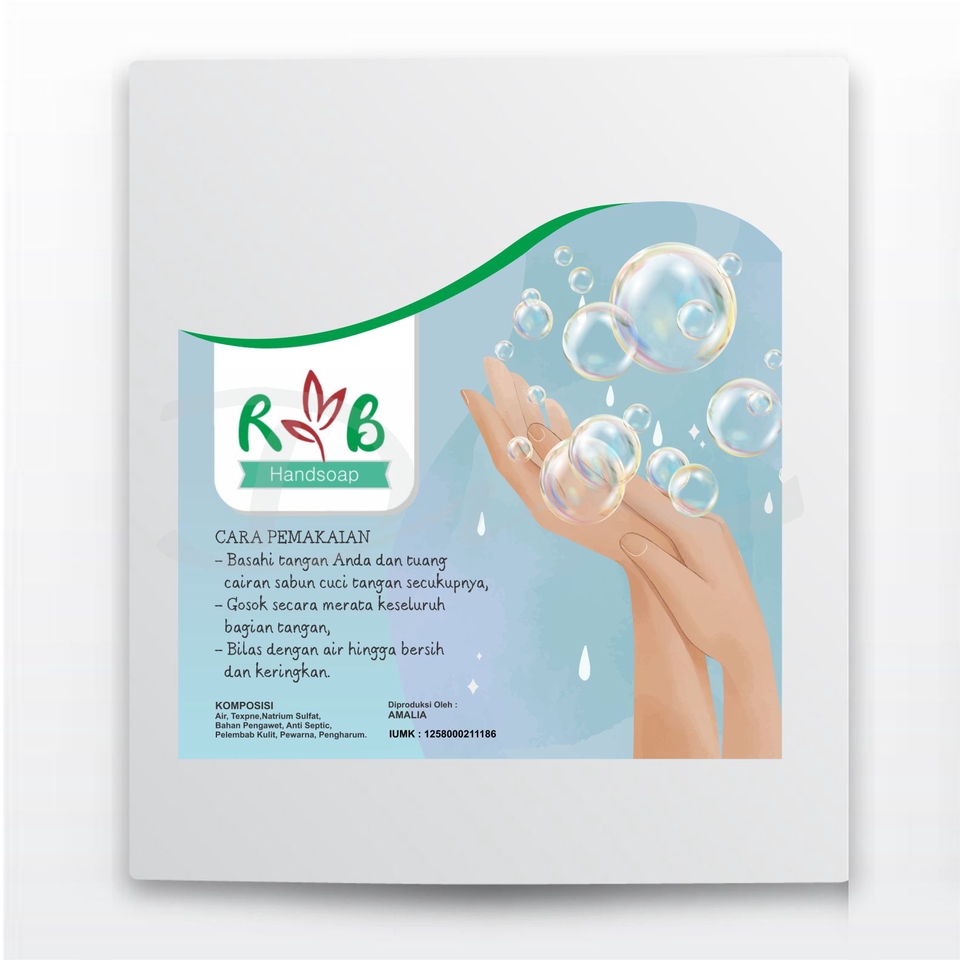Design Label/Kemasan Modern Minimalis, Untuk Usaha dan UMKM