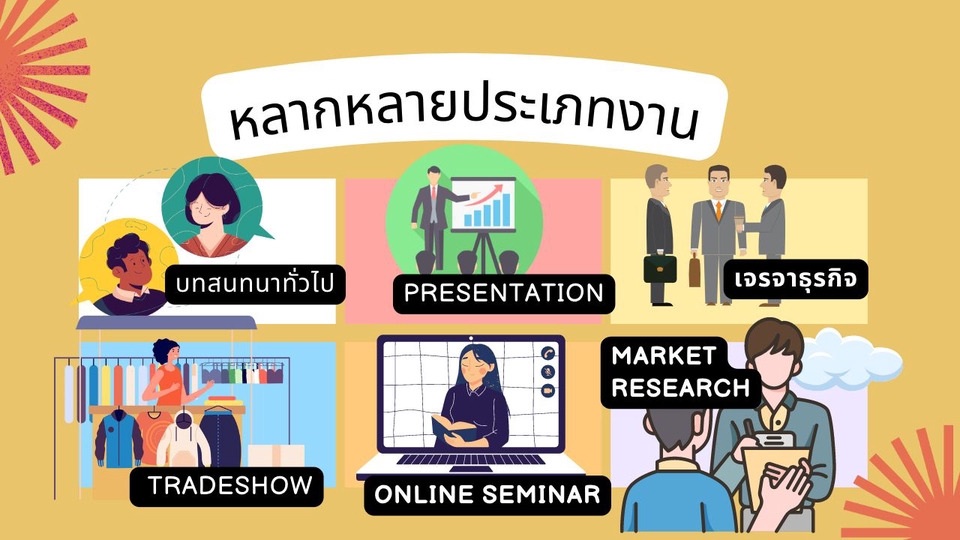ล่ามแปลภาษา Thai-Eng, Eng-Thai / Translator Thai-Eng, Eng-Thai