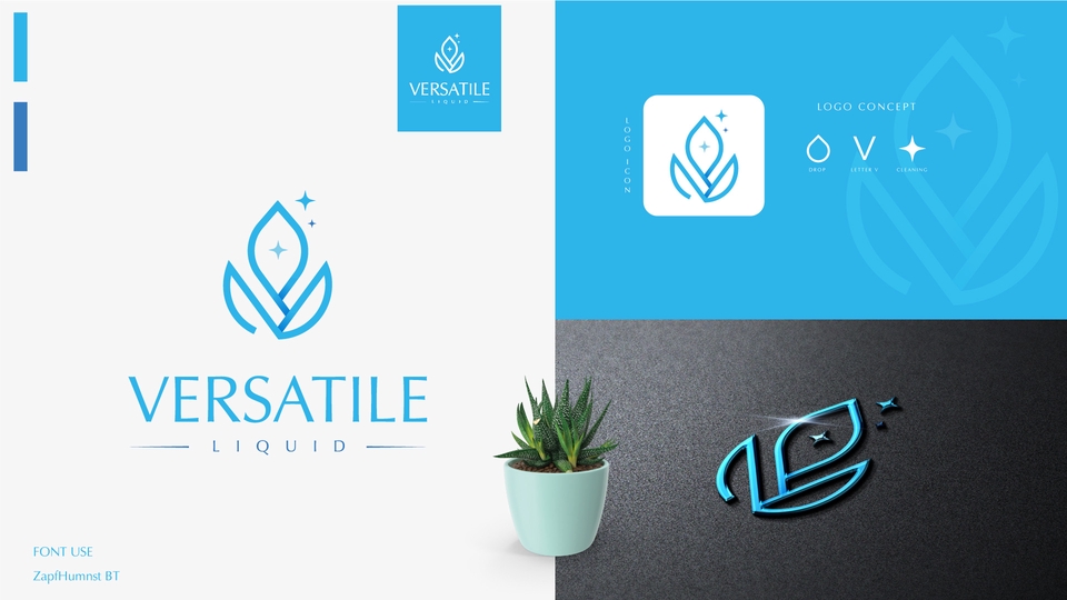 Desain Logo Modern, Simpel dan Minimalis Kualitas Professional