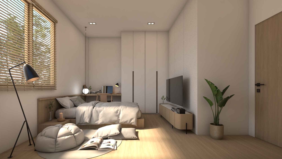 INTERIOR RENDER 3D PERSPECTIVE