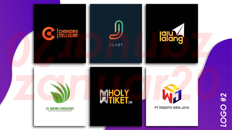 DESAIN LOGO DENGAN PENGERJAAN CEPAT DAN TANPA BATAS REVISI