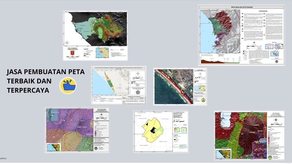 Pembuatan Segala Jenis Peta Analisis Maupun Non Analisis with ArcGIS ...