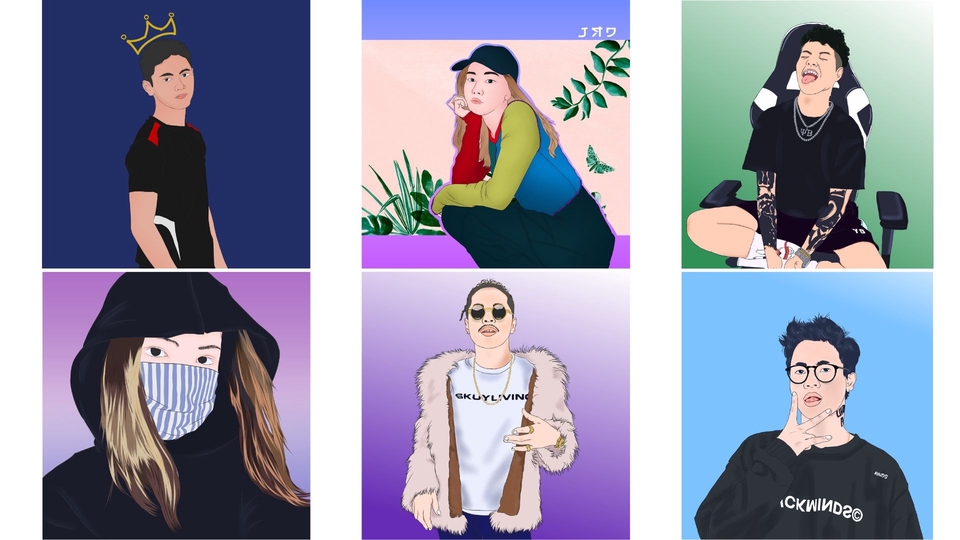 Digital art dari foto