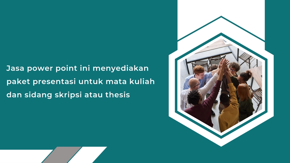 Jasa Design Powerpoint menarik dan kreatif bisa request design