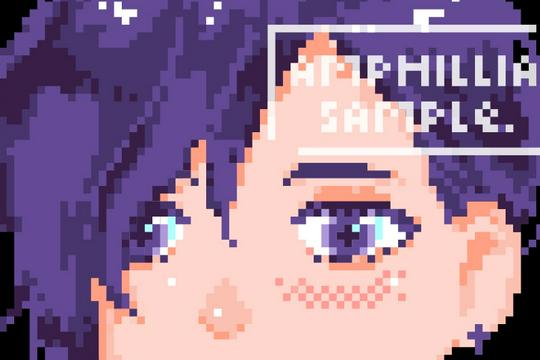 pixel art portrait / icon