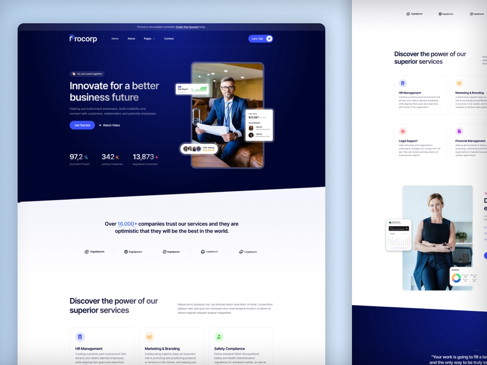 Desain UI UX website, landing page, Mobile UI & UX