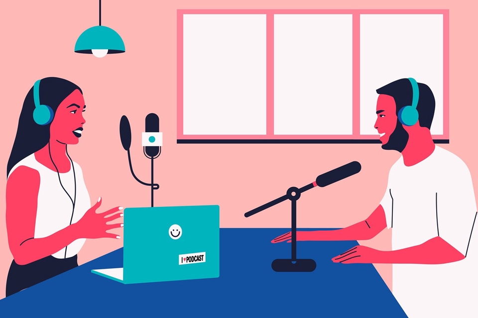 Dubbing kartun, orang, penyiar radio, motivasi, dan lain sebagainya