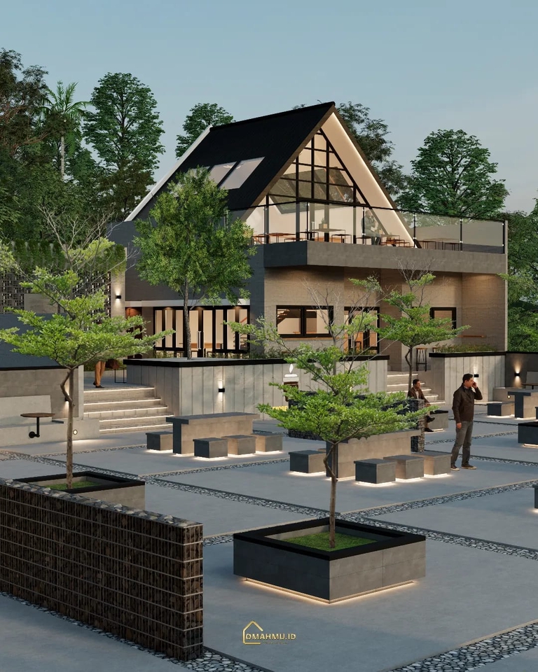 Desain rumah , ruko , cafe dll.