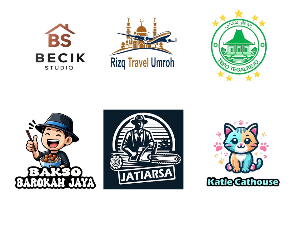 DESAIN LOGO BEBAS REVISI SAMPAI JADI