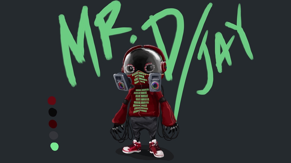 รับออกแบบ Character 2D Semi-real สำหรับเกม