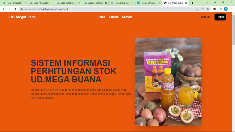 Jasa Pembuatan website Sistem Informasi untuk Skripsi