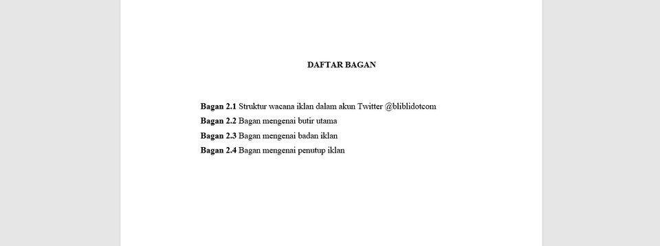 Edit format skripsi, makalah, laporan, tugas