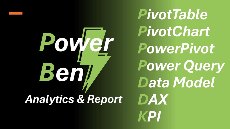 รับทำ Excel Povitable report, Pivotable Chart, Power Pivot, Data Model ...