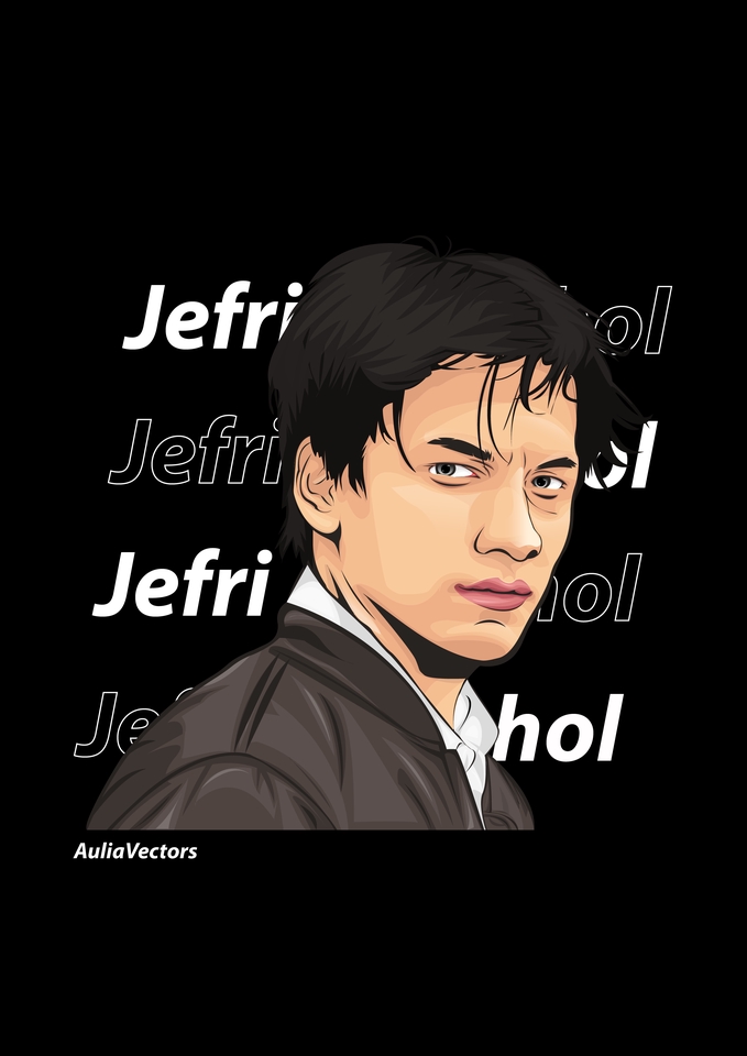 Vector Art Digital Potrait