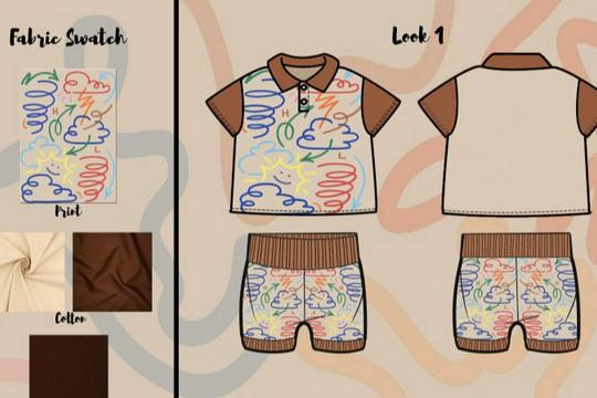 POLA PAKAIAN ANAK / PATTERN MAKER