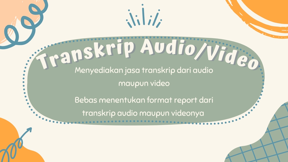Traskrip Audio (wawancara/video)