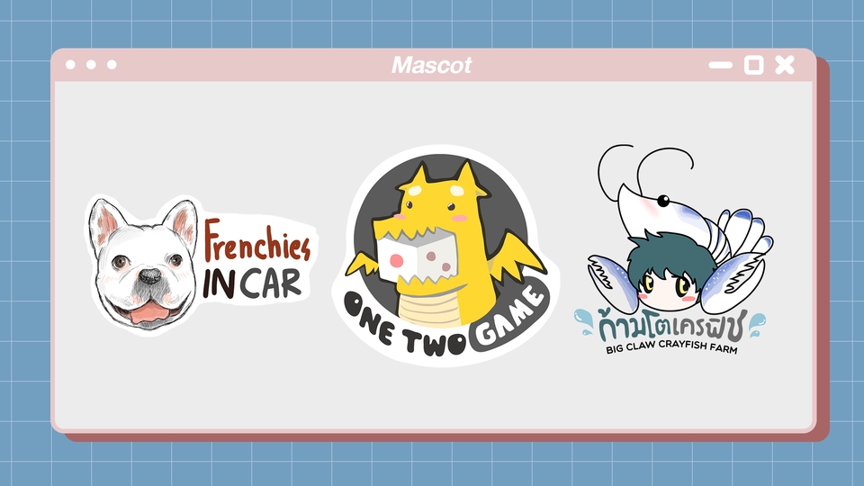 รับออกแบบ Character & Mascot