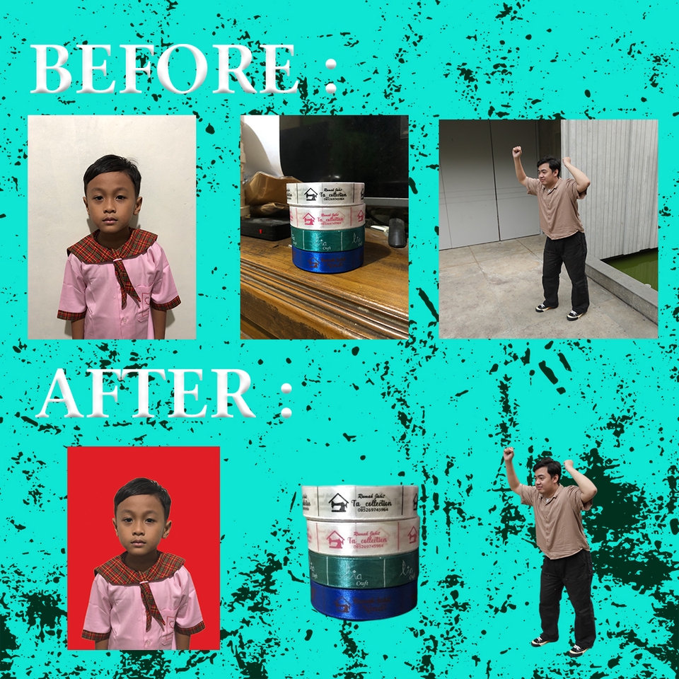 REMOVE BACKGROUND / MANIPULASI FOTO