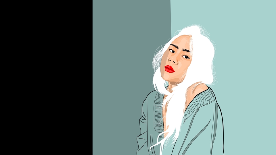 VECTOR GAMBAR POTRAIT