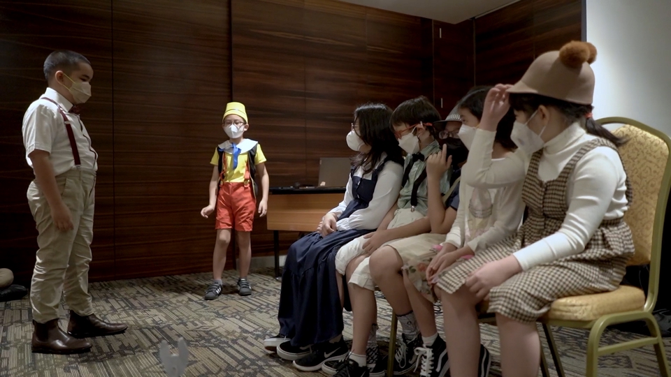 Foto event sekolah November 2022 di jalan Kuningan, Jakarta Pusat