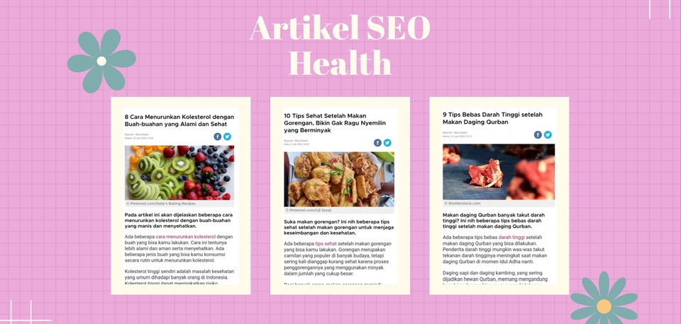 Artikel SEO Murah Website dan Blog - Bisa Semua Niche