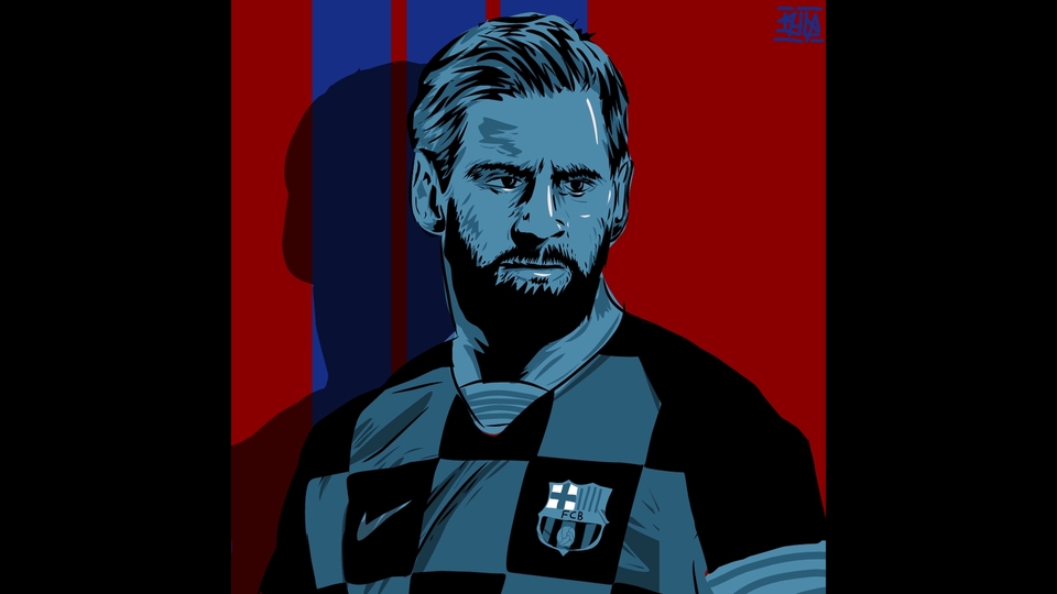 Membuat Vector Tracing Football Player