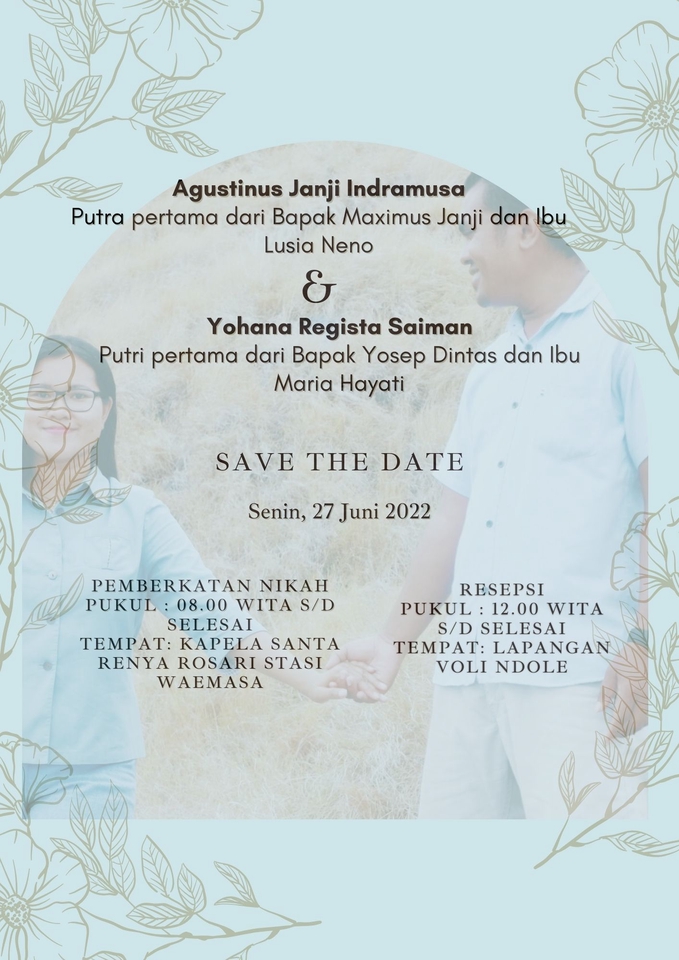 design undangan pernikahan