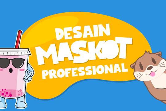 Desain Maskot 2D Profesional