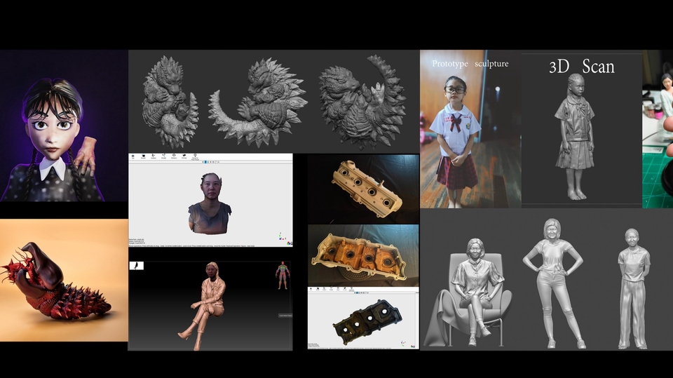 รับออกแบบ 3D Model-ฟิกเกอร์ และทำภาพ3D Packshot สินค้า-3D Packaging