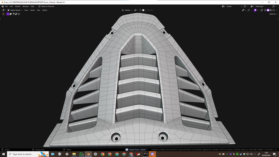 RETOPOLOGY 3D SCANS SECARA MANUAL