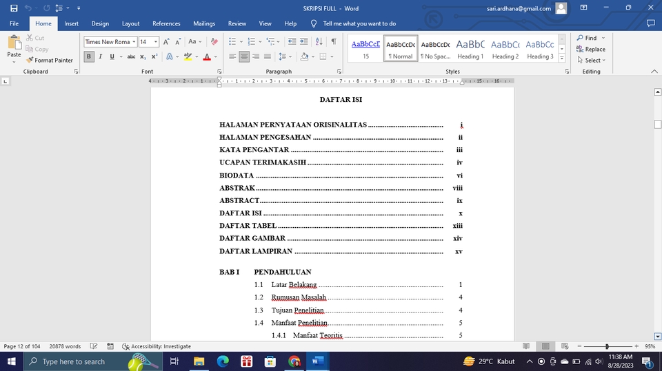 Jasa Ketik dan Edit Dokumen Cepat & Rapih
