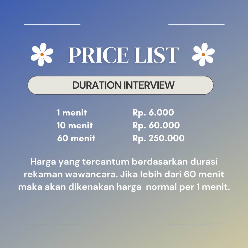 Jasa Ketik Transkrip/Verbatim Wawancara