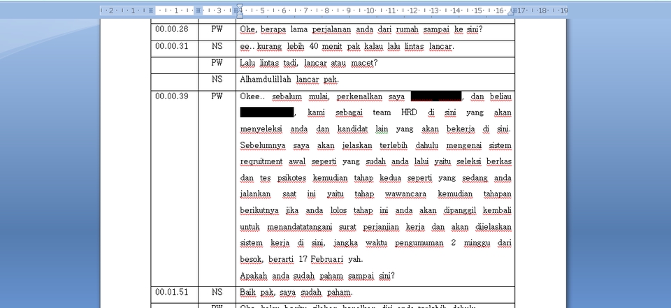 Jasa Transkrip Verbatim dari Video ke Teks