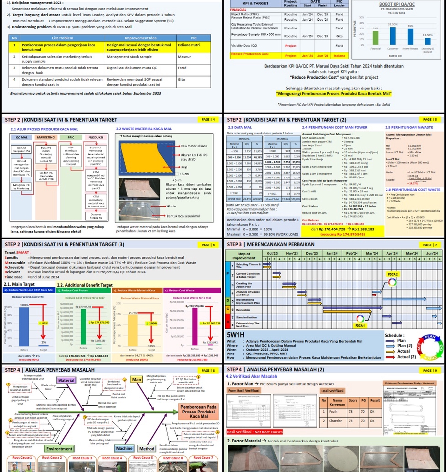 Kaizen & Process Improvement Consulting | PDCA, 8 Steps & 7 QC Tools Expert