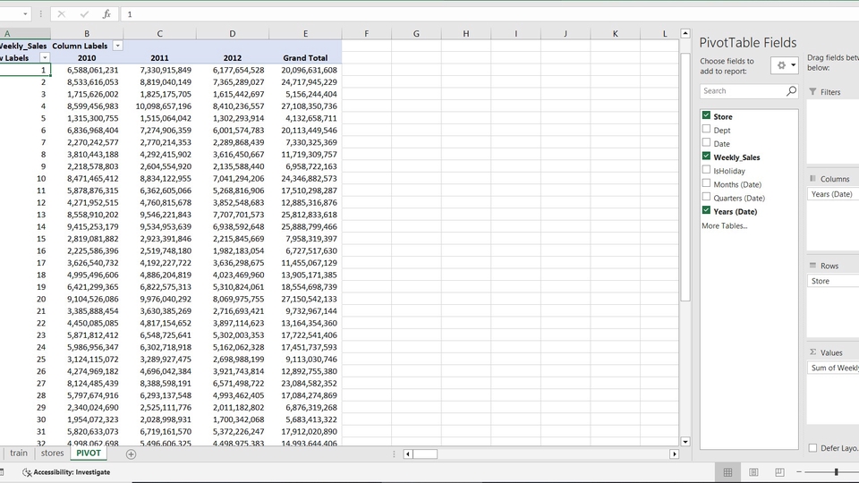 Analisis Data dengan Ms. Excel