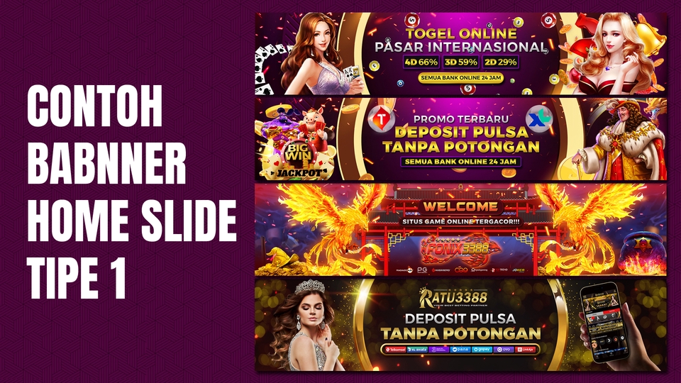 Jasa Banner JUDOL di Jamin Hasil Maximal