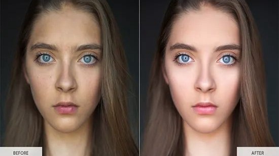 retouch , remake photo, dengan aplikasi adobe LR & Adobe PS