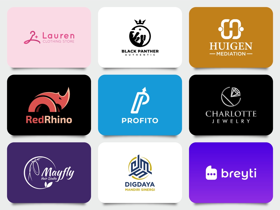 DESAIN LOGO PROFESIONAL DAN MODERN + LOGO GUIDE