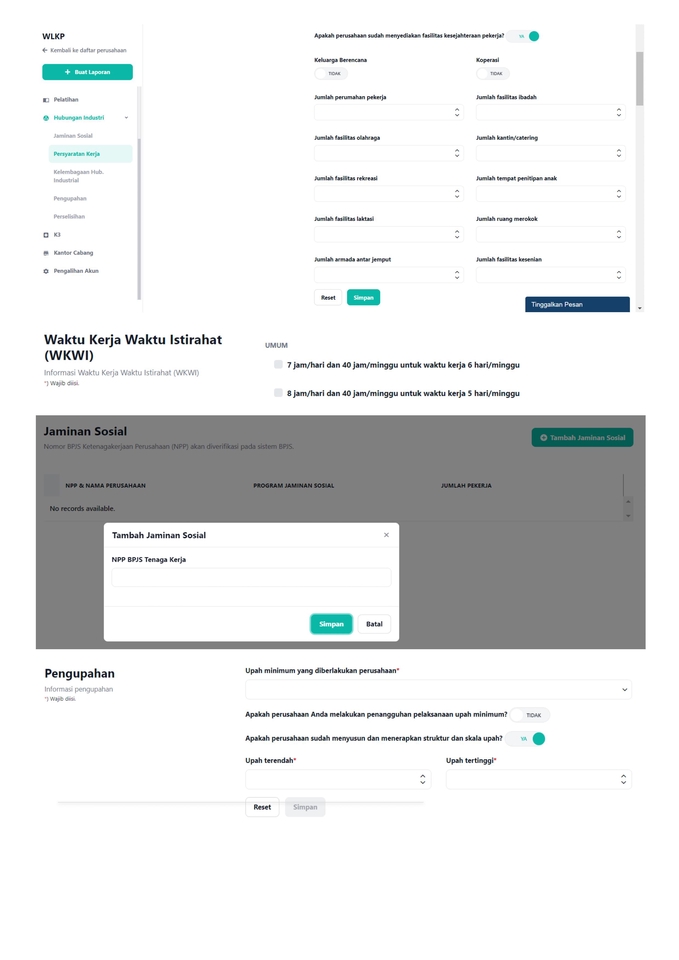 Pengurusan Pelaporan WLKP (Wajib Lapor Ketenagakerjaan Perusahaan)