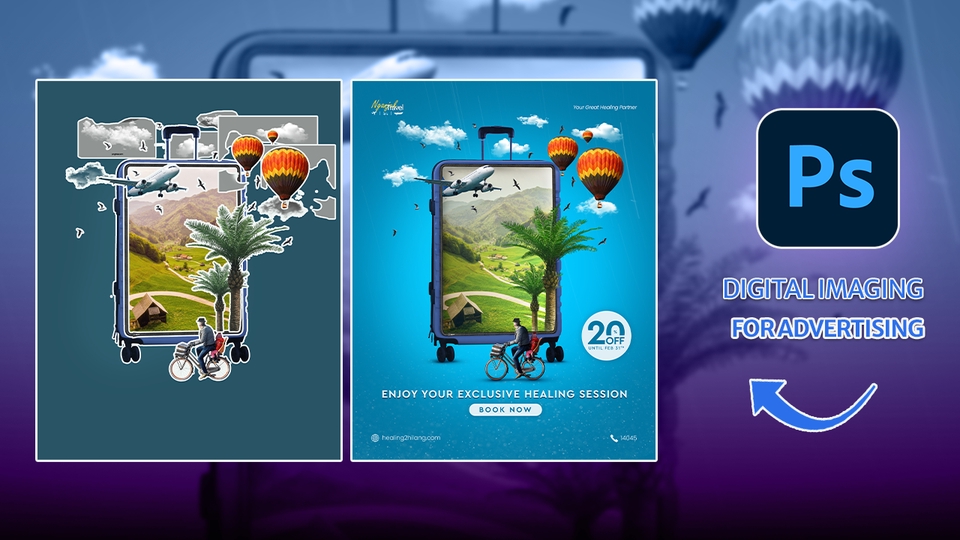 Digital Imaging untuk Sports, Poster, & Advertising