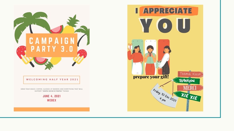 Design Poster Invitation Event