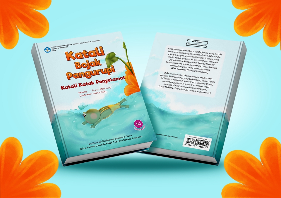COVER BUKU ILUSTRASI ANAK (CUSTOM)