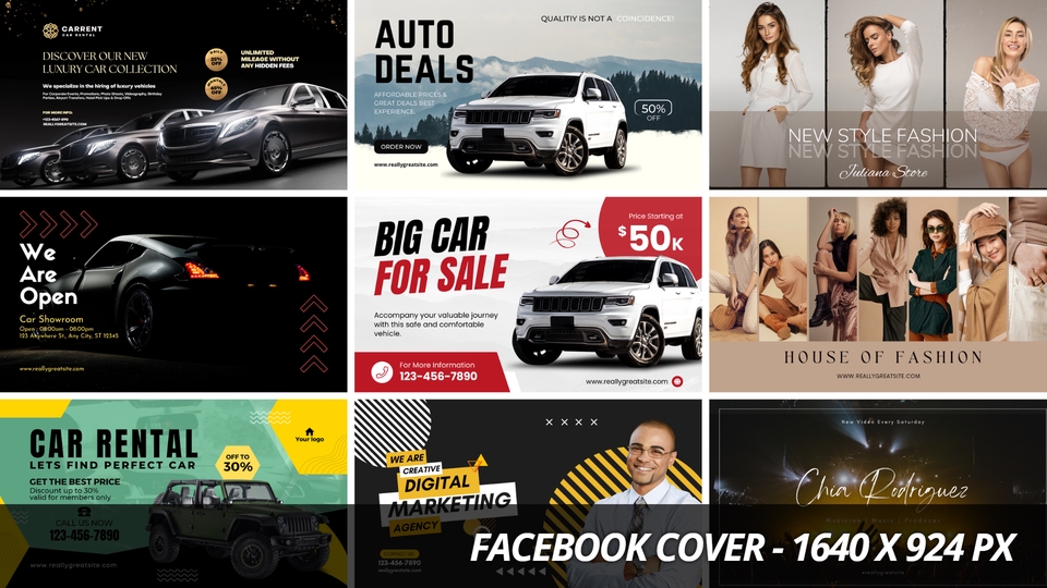 Desain FB Ad/Post/Cover | IG Post/Story | Twitter Post | YT Banner ...